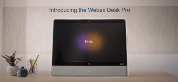 The Cisco Webex Desk Pro